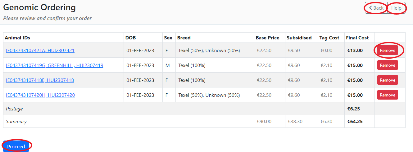 How to order genotypes online? - Sheep Ireland