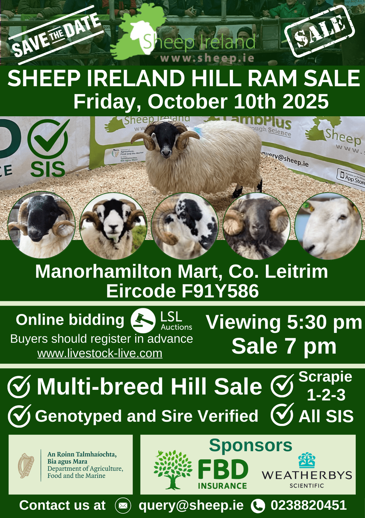 Ram Sales - Sheep Ireland